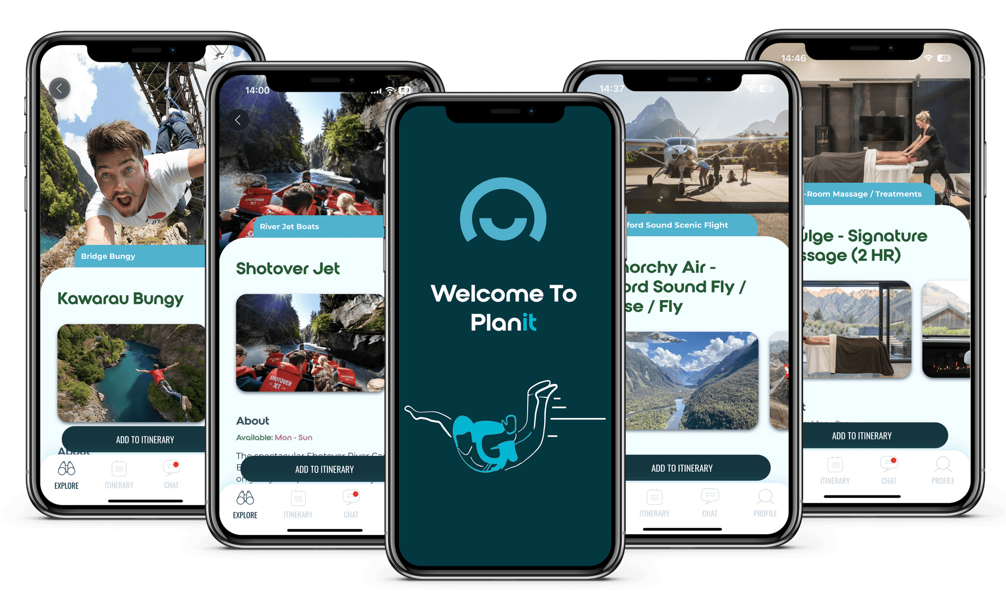 Home: Explore The Planit - Queenstowns Travel App